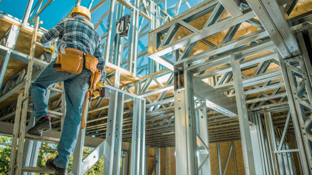 Steel stud framing contractors in Chicago | Structural metal studs